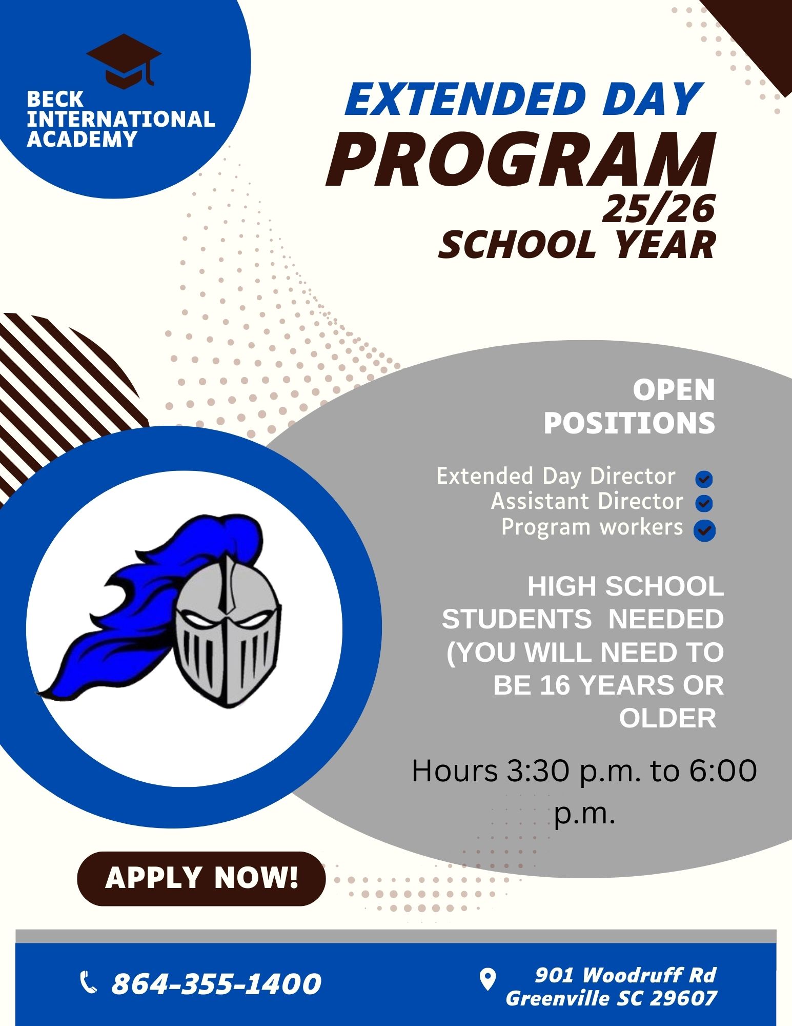 Welcome to Beck Academy Website!