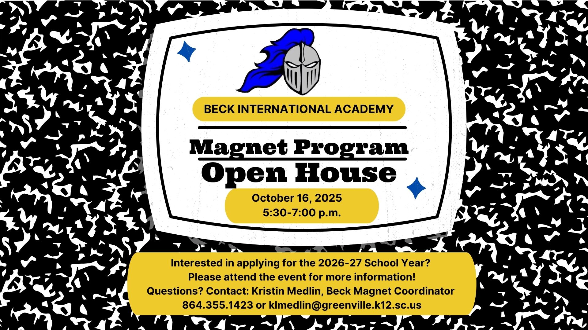 Welcome to Beck Academy Website!